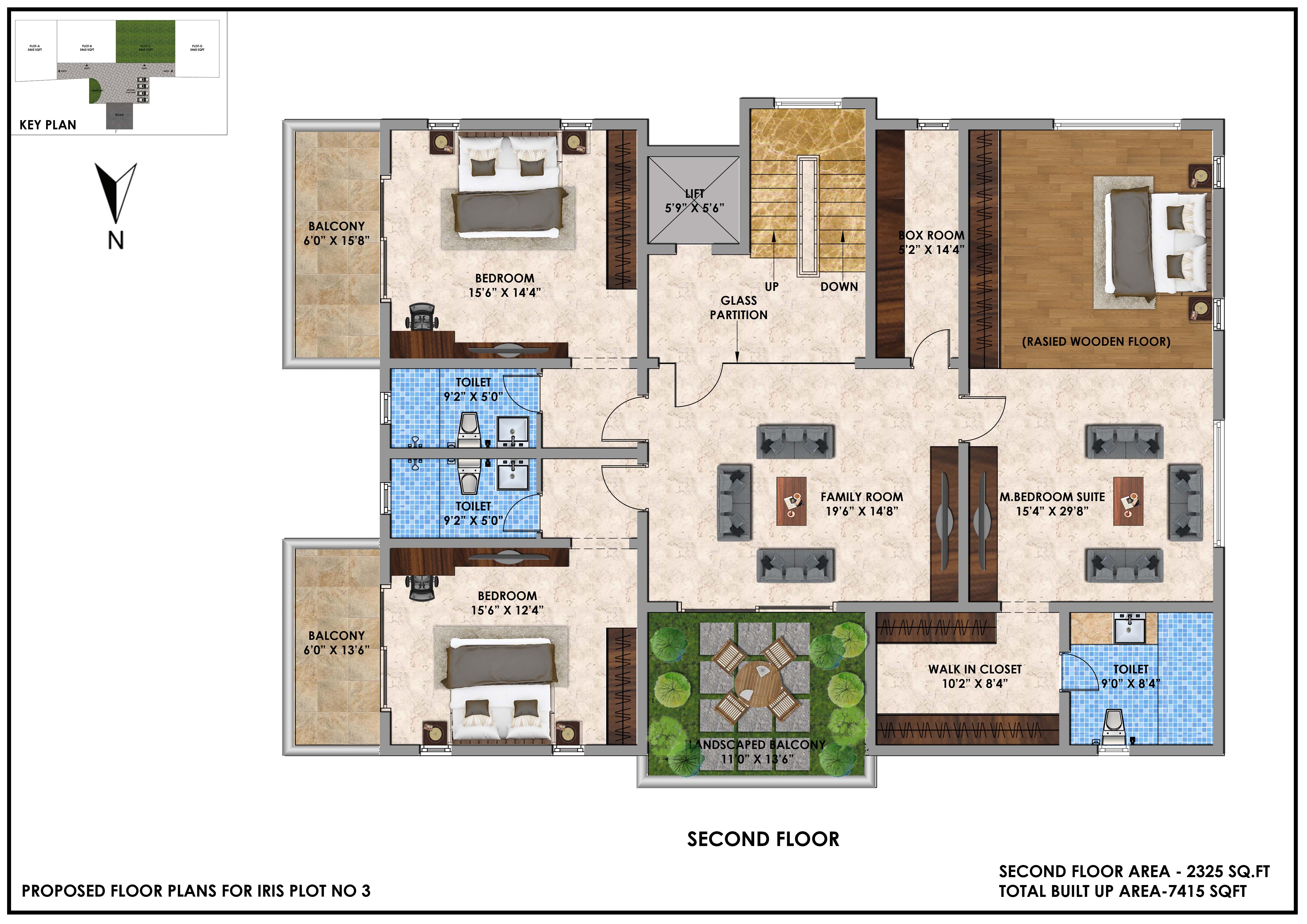 03_secondfloor - KSquare Architects - architects in chennai, interior ...