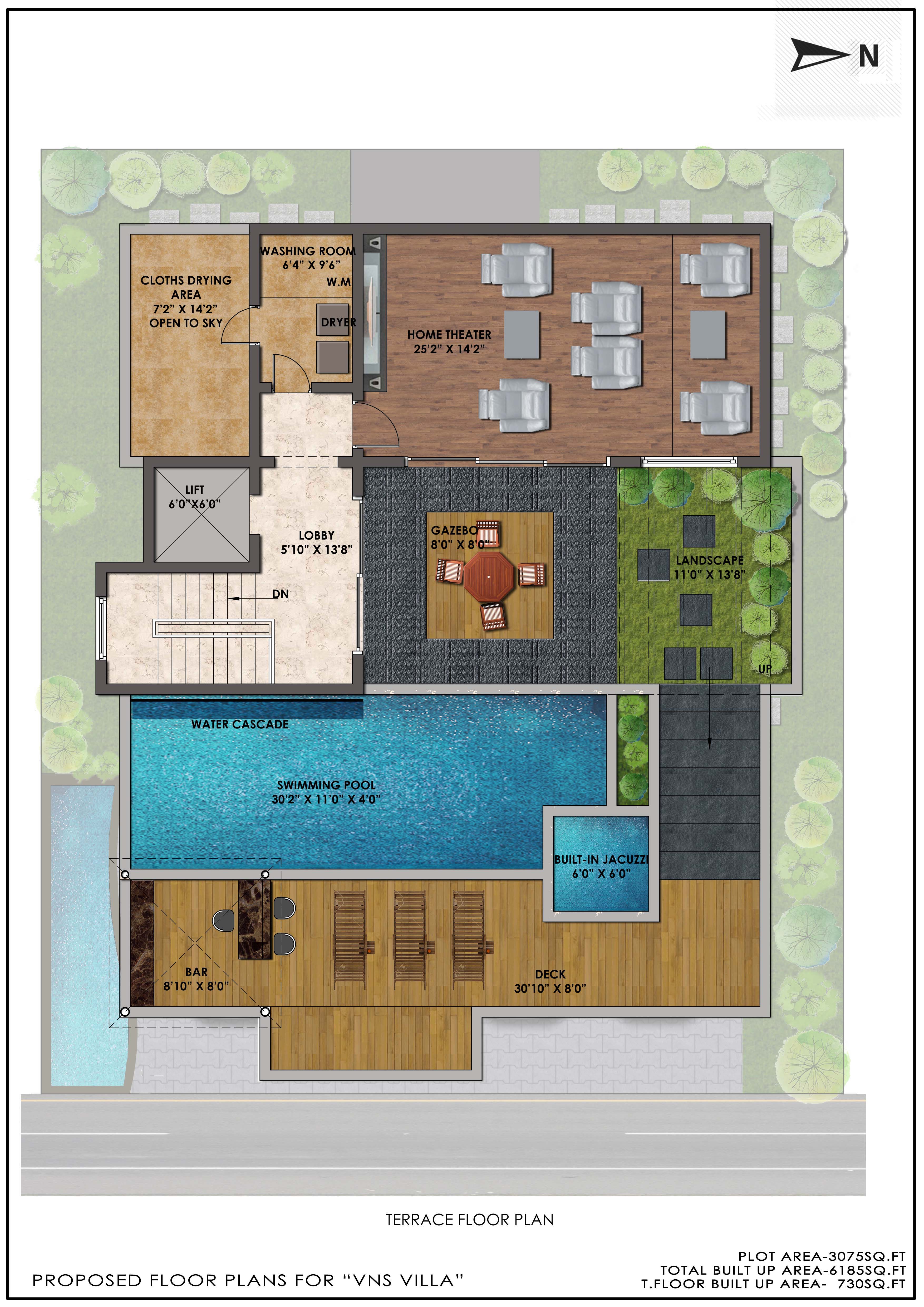 terrace-floor - KSquare Architects - architects in chennai, interior ...