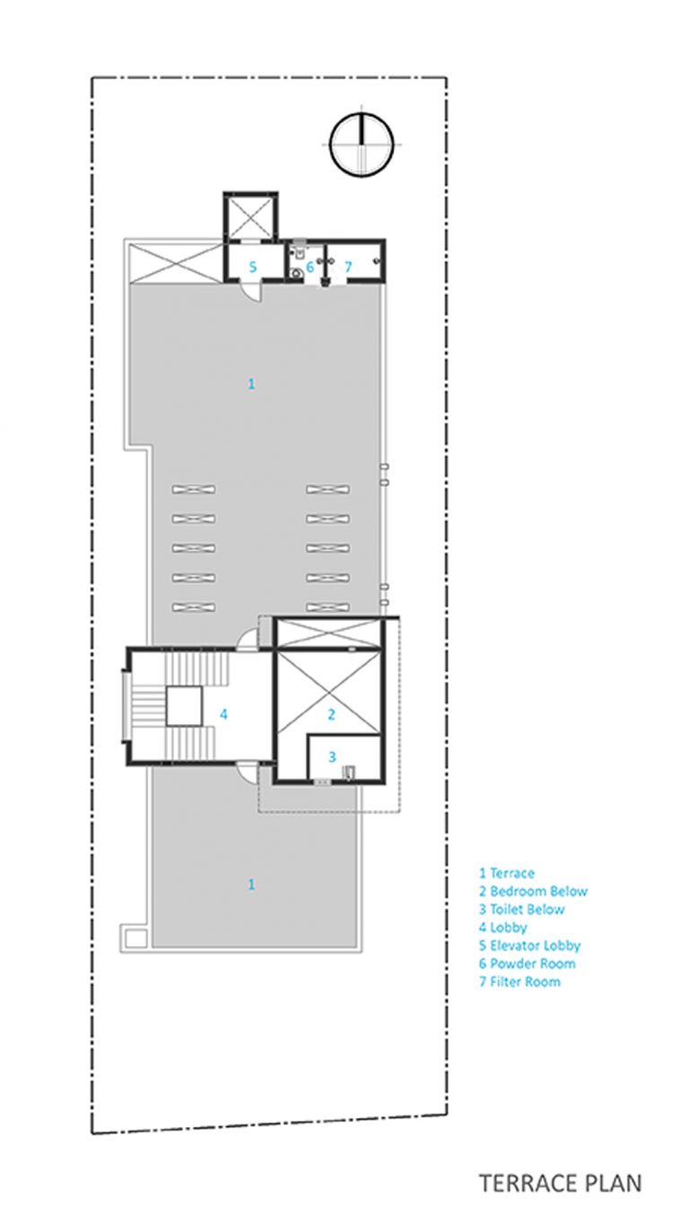terrace plan - KSquare Architects - architects in chennai, interior ...