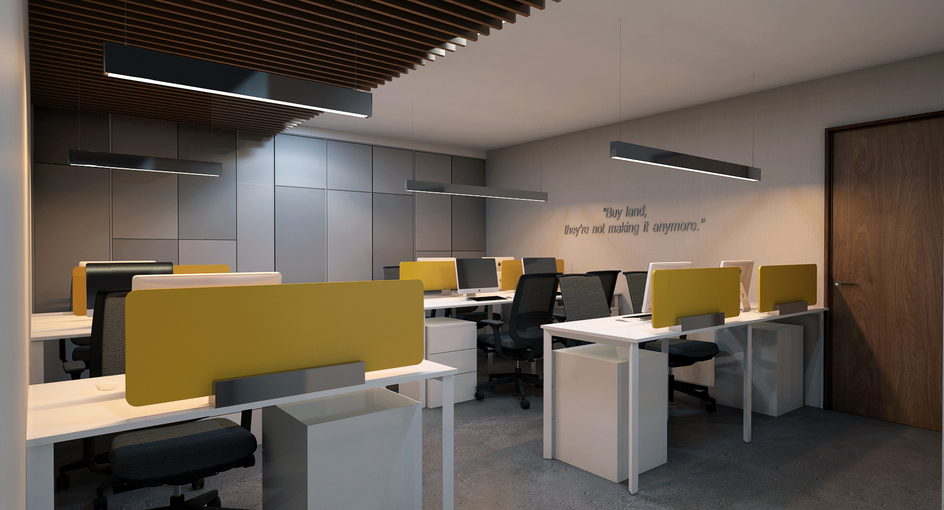 SUREDRA OFFCIE WORKSTATION ROOM R01_3 - KSquare Architects - architects ...